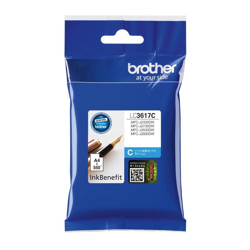 Cartridge Printer Brother LC3617 - Biru