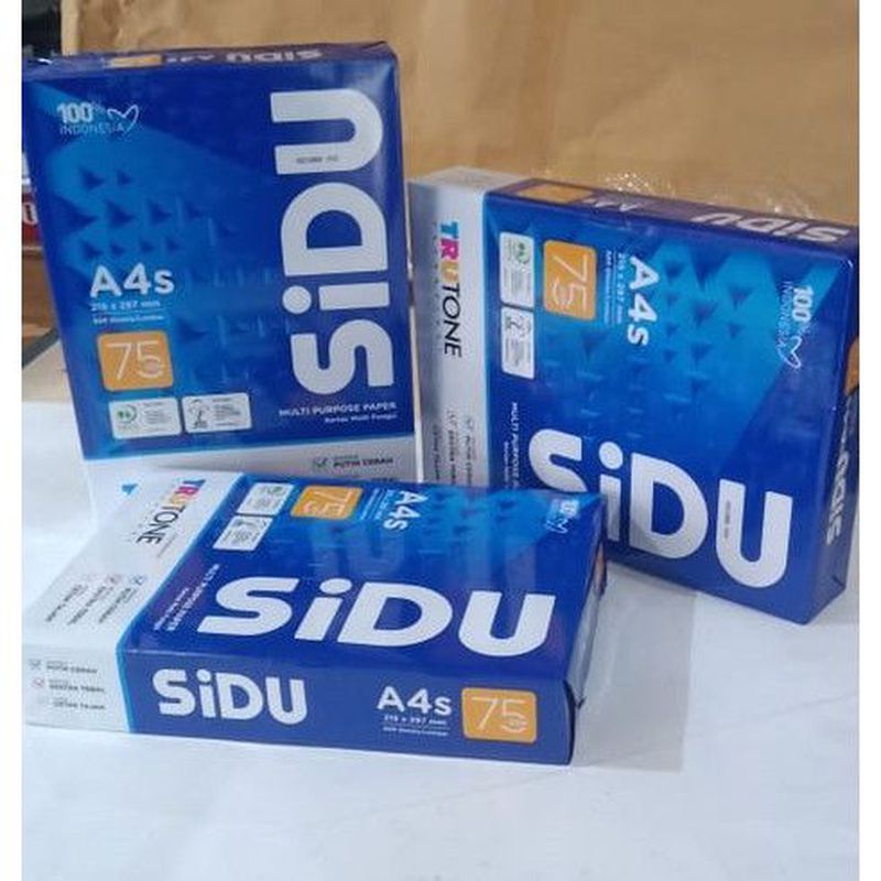 Kertas SiDu HVS A4s 75 Gr