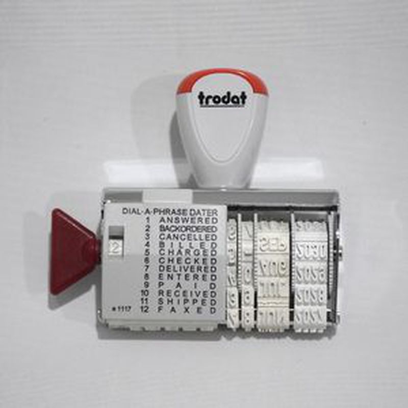 Stempel Jam + Tanggal TRODAT - 2910u12