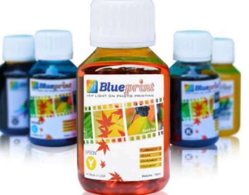Tinta / Tinta Printer / Canon Blue print 100ml (C,M,Y,K) - Hitam