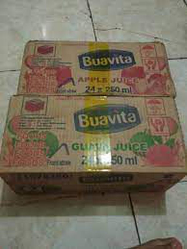 Minuman kemasan buavita