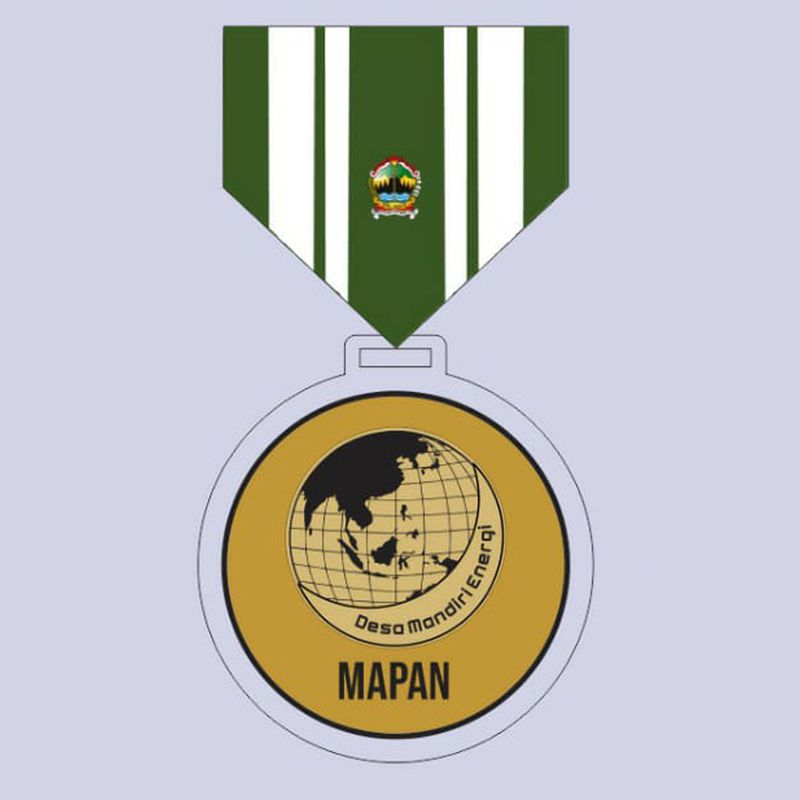 Medali Penghargaan Mapan Custom akrilik (Mapan)