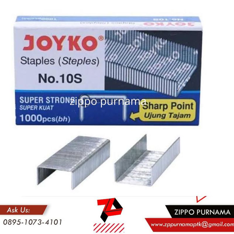 isi staples no 10 (per kotak besar)