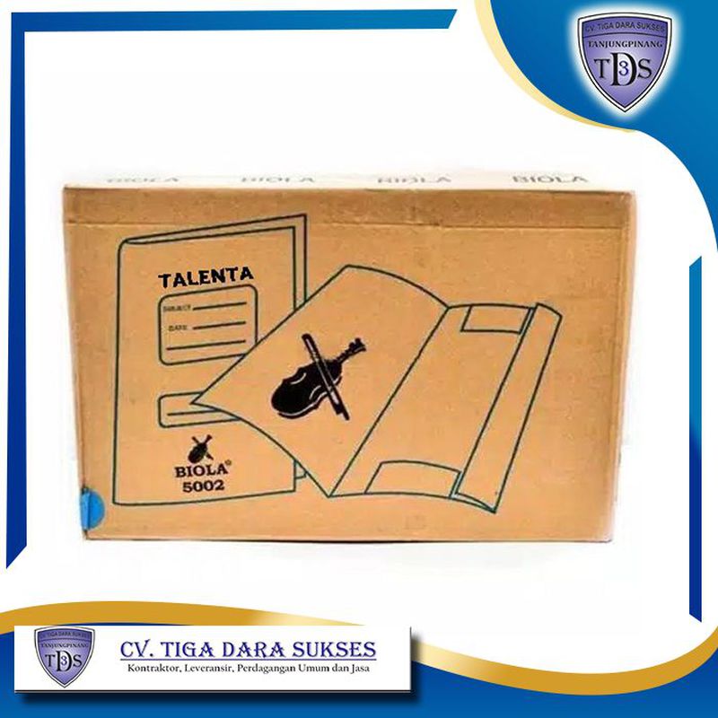 Biola Map 5002 (Per Kotak) - Cokelat