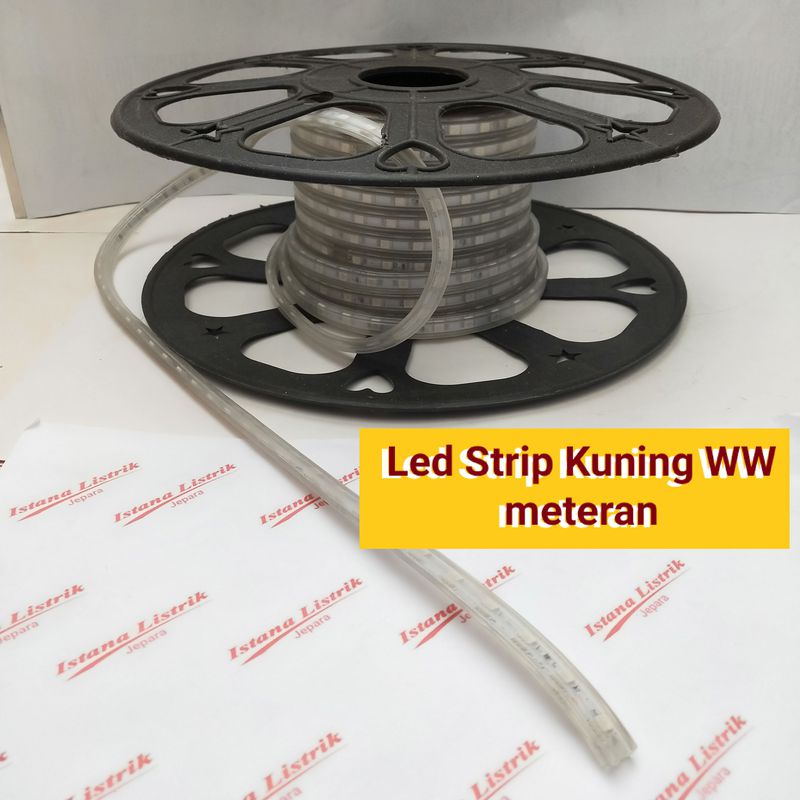Lampu Led Strip Kuning/ WW , per meteran