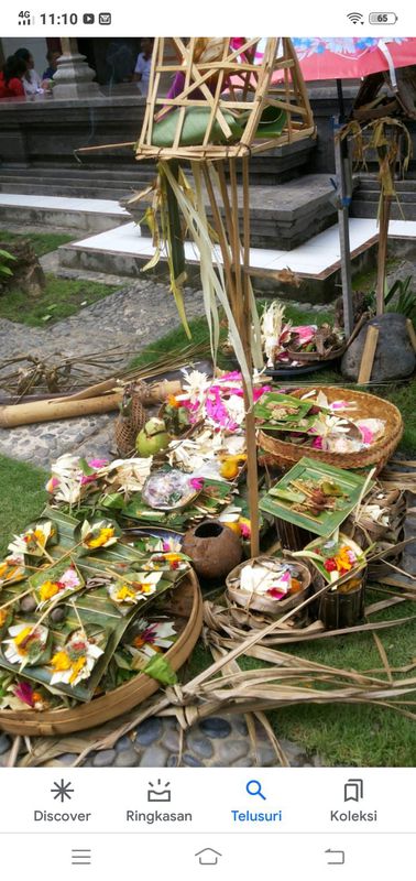 Banten Caru Bebek Bulu Sikep