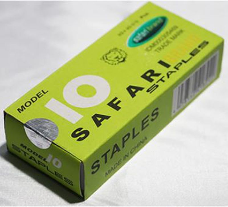 Isi Staples Safari No. 10