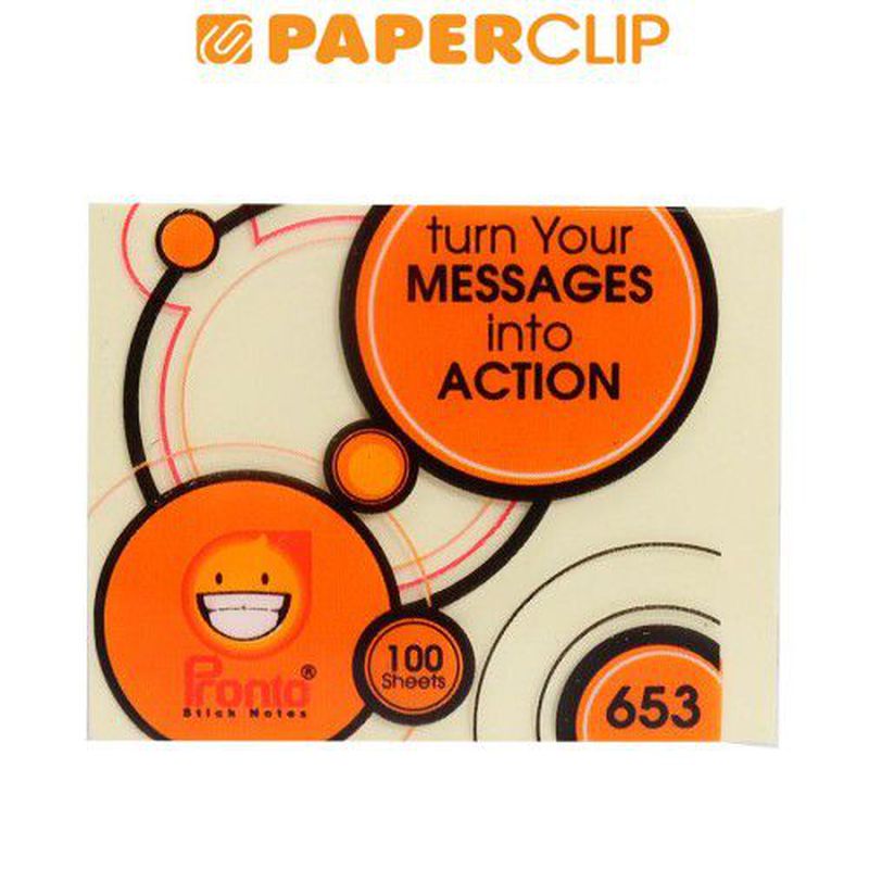 PRONTO STICK NOTES KUNING - KODE 655