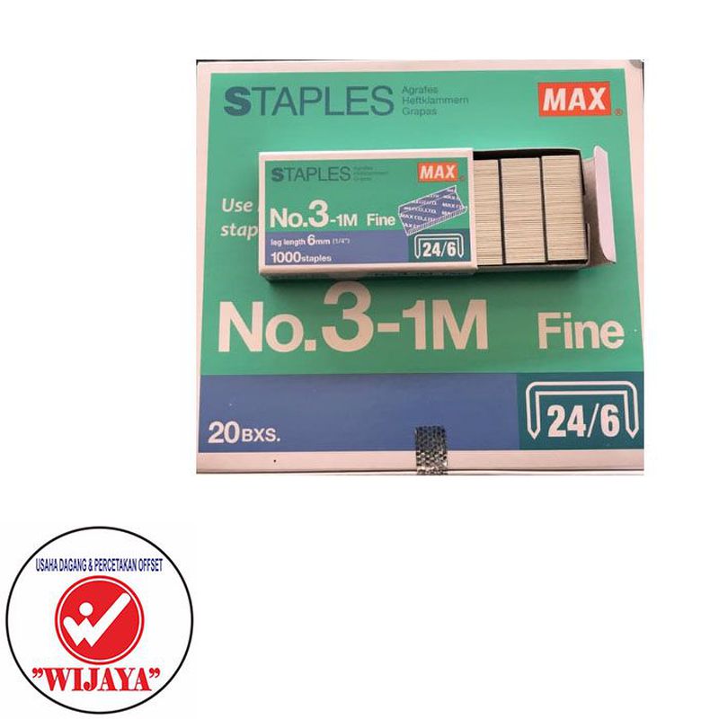 Isi Staples No. 3 Max