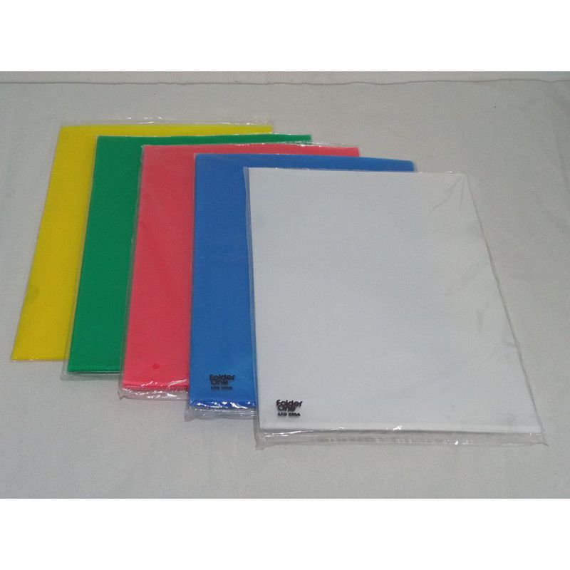 Map L Transparan / Map Plastik / Document Sleeve ukuran Folio