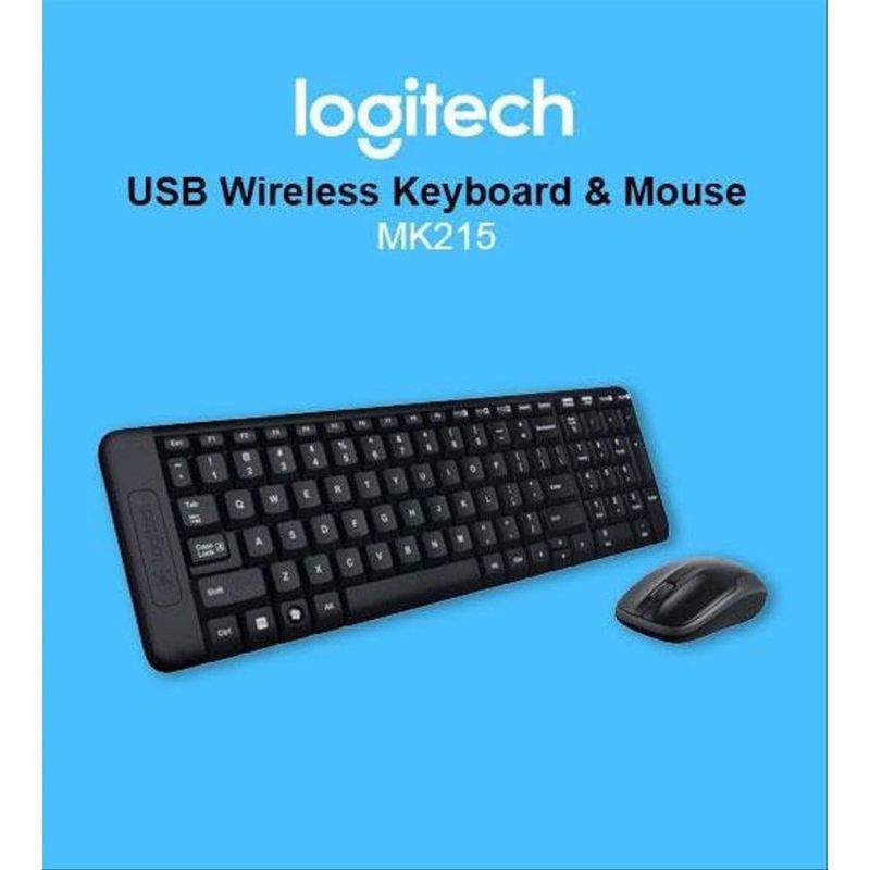 keyboard dan mouse wireless logitech