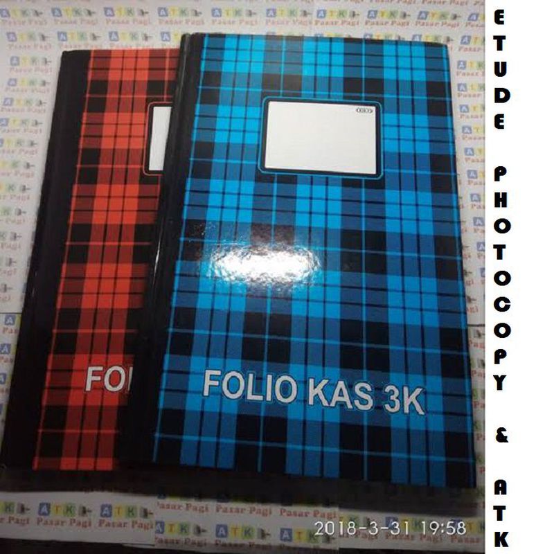 Buku Kas Folio Kiky 3K 200