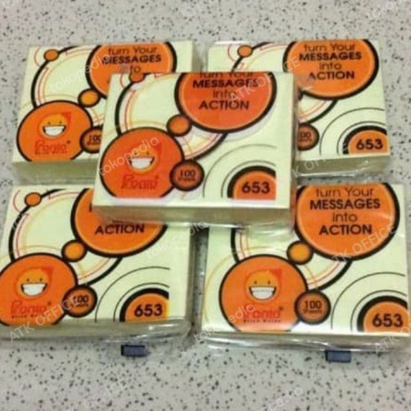 Post it / Stick Note Pronto Yellow 40x50 mm (653)