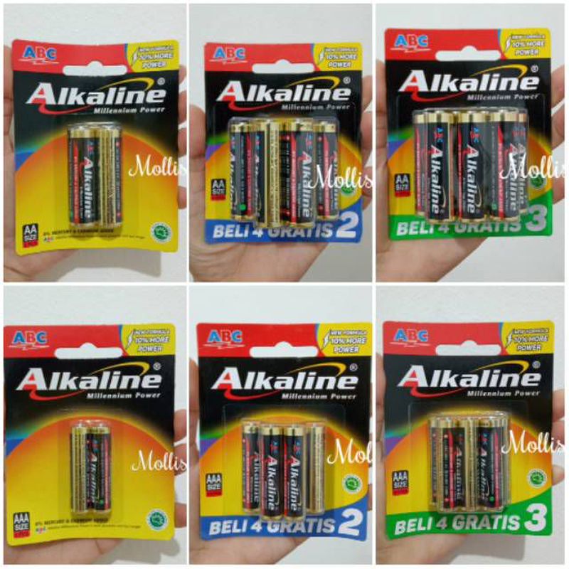 baterai alkaline 2A