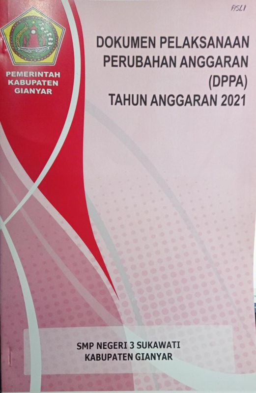 Cetak DPA Perubahan (DPPA) + Jilid, Kertas HVS F4 70 Gram