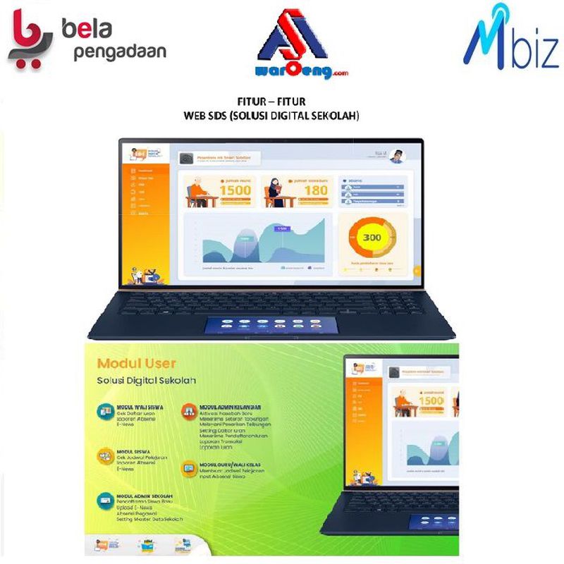 Aplikasi dan Implementasi Core SDS (Solusi Digital Sekolah) & Mobile TDS (Tabungan Digital Sekolah)