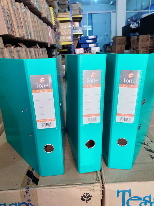 Odner Forte Plastik F4 75mm Hijau Tosca
