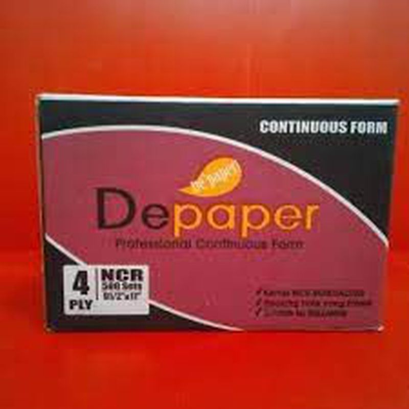 Kertas NCR 4 Ply Full Merk Depaper