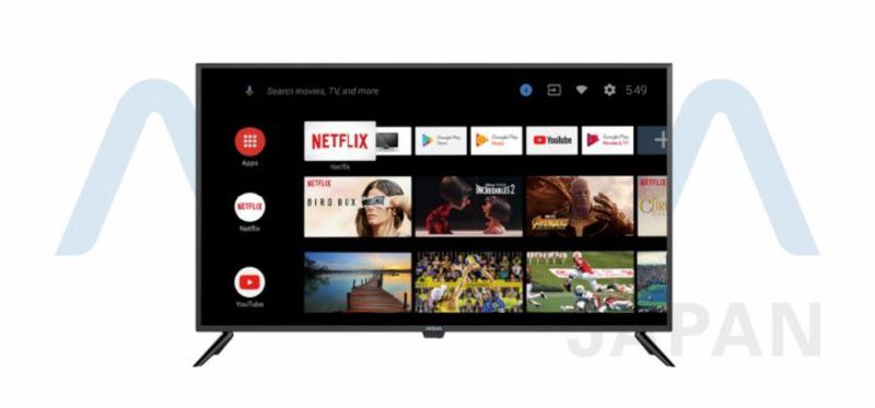 "AQUA JAPAN LED TV 43 INCH ANDROID SMART TV LE43AQT1000U