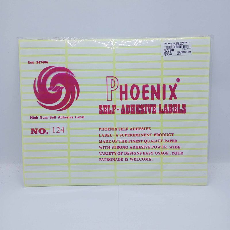 Stiker Label No.124