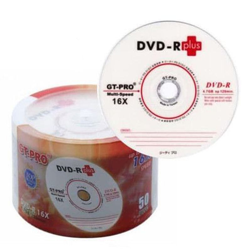 Blank dvd cd gt pro r media