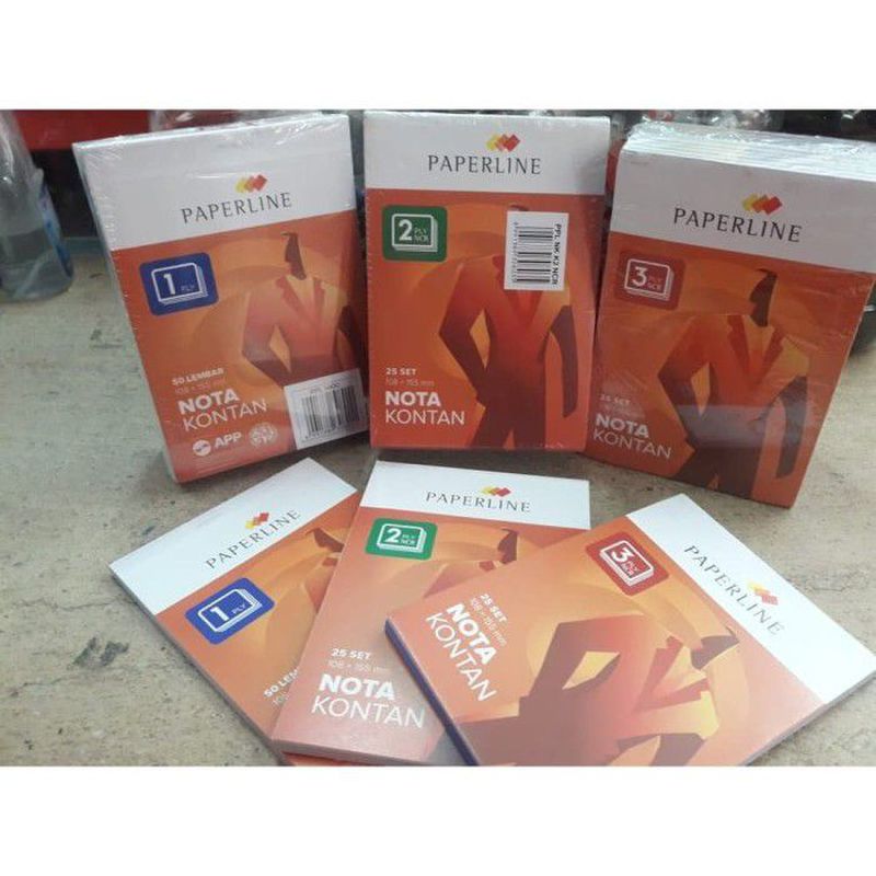BUKU NOTA BESAR (A5) PAPERLINE 3 PLY (BUAH)