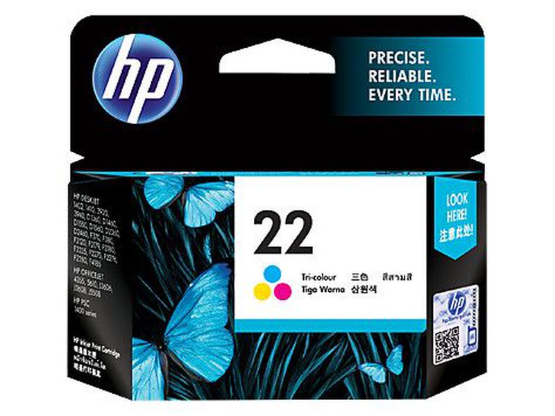 Tinta Inkjet HP 22 Color