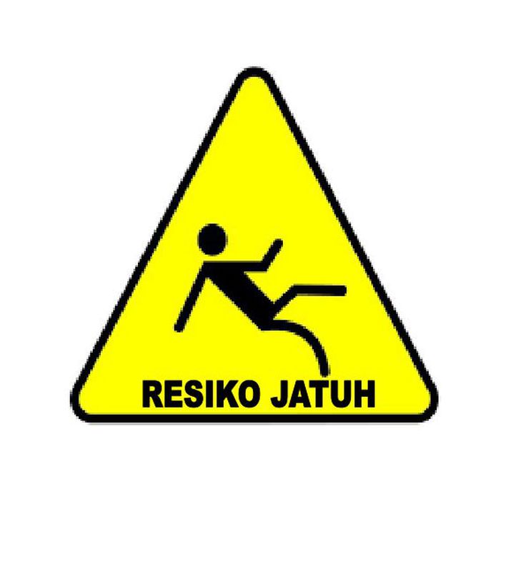 Alert Segi Tiga Kuning (Resiko Jatuh)