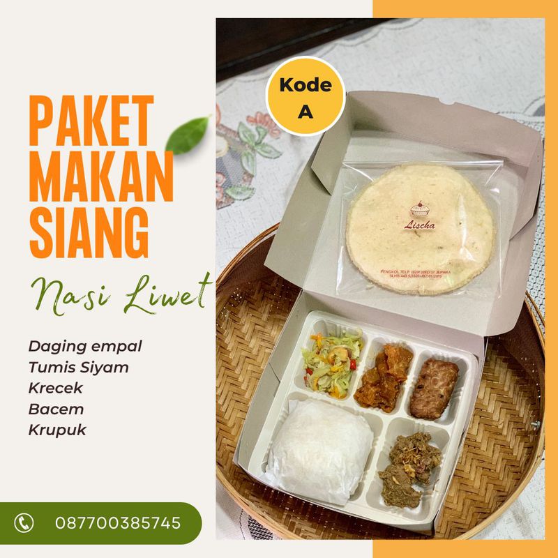 Paket Nasi Liwet Kode A