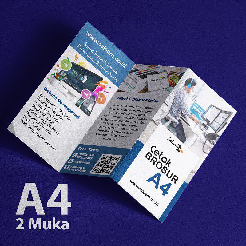 Leaflet A4 2 muka 1200/ min 1000 lbr