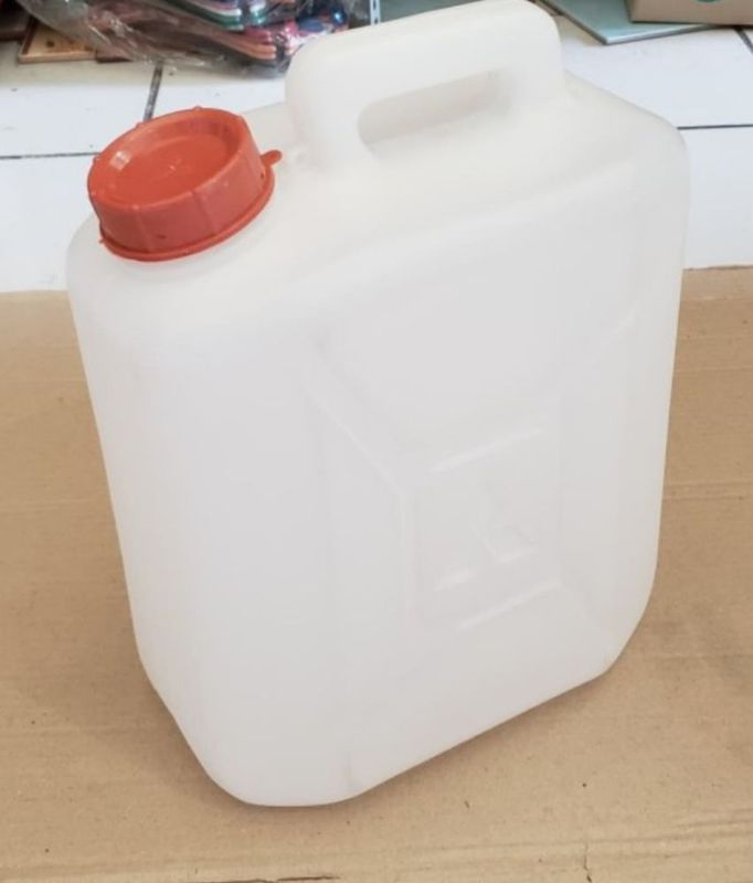 Jerigen plastik putih 10 ltr