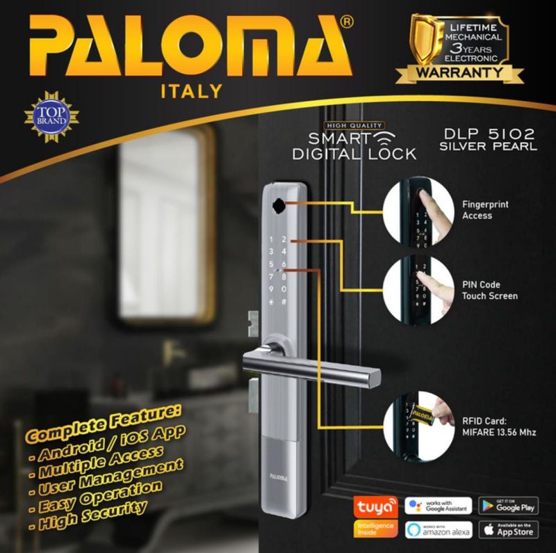 Smart Digital Lock Paloma DLP 5102