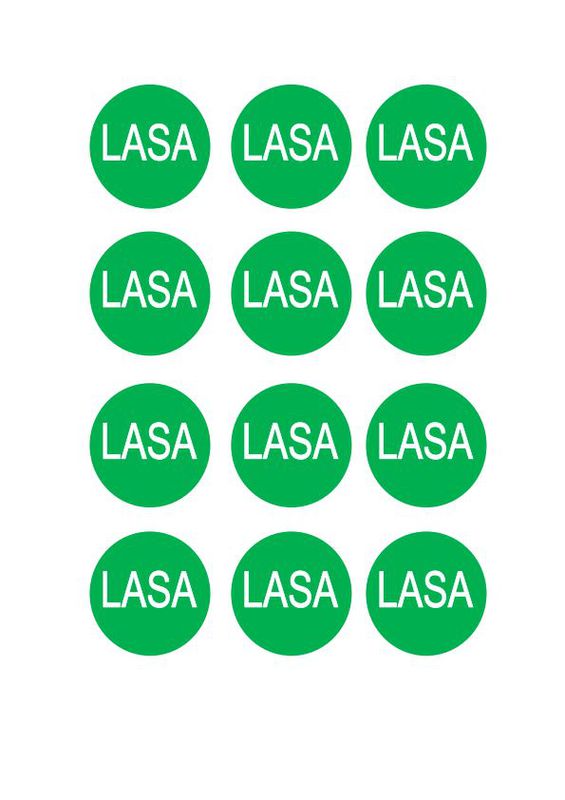 Stiker Lasa Hijau
