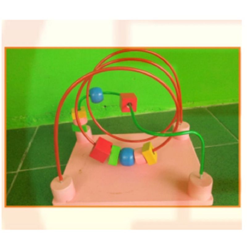 ALAT PERAGA EDUKATIF (APE) - WIRE GAME PAUD