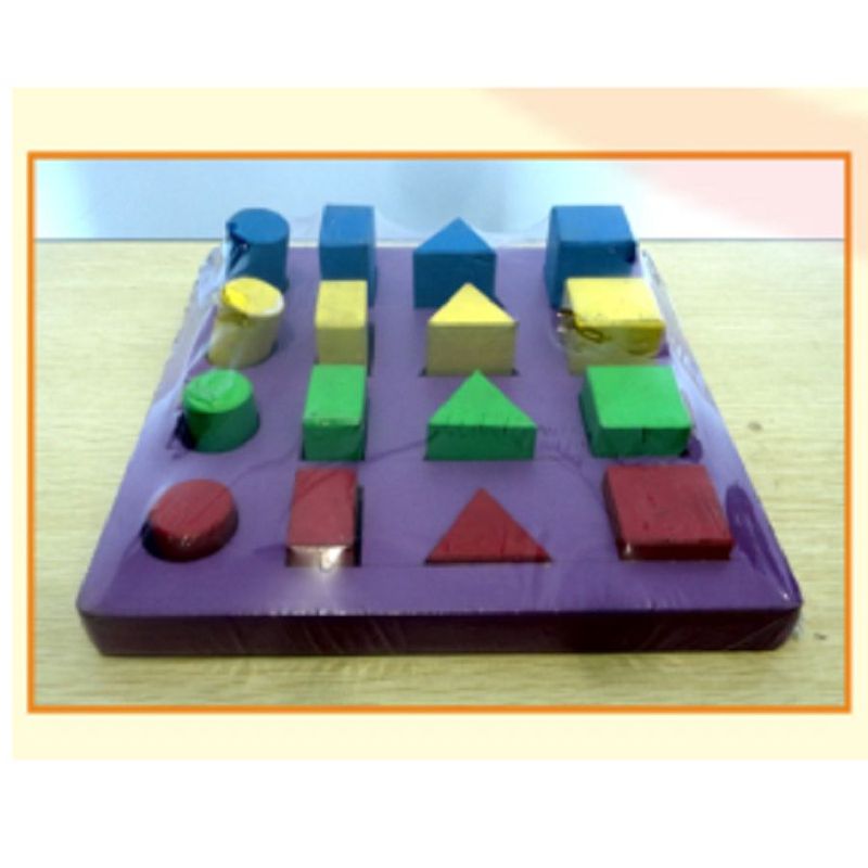 ALAT PERAGA EDUKATIF (APE) - PAPAN GEOMETRI PAUD