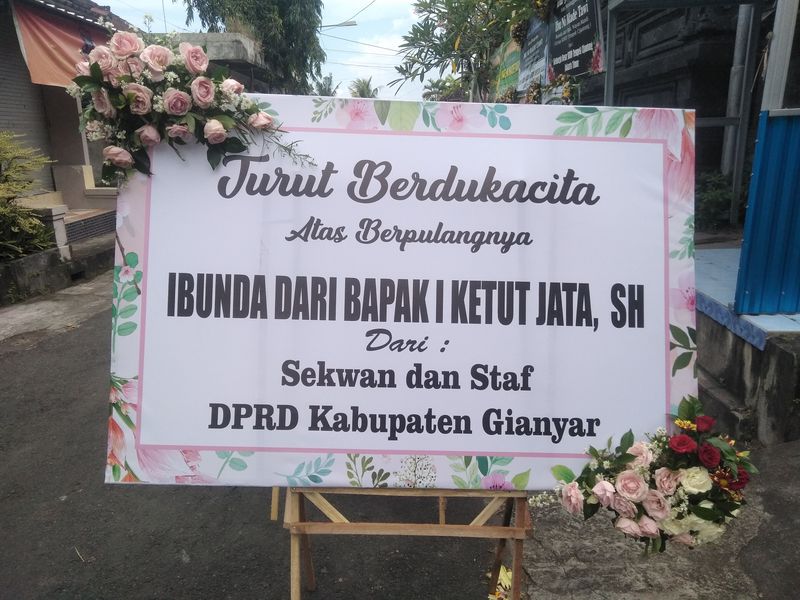 papan ucapan - Design Papan