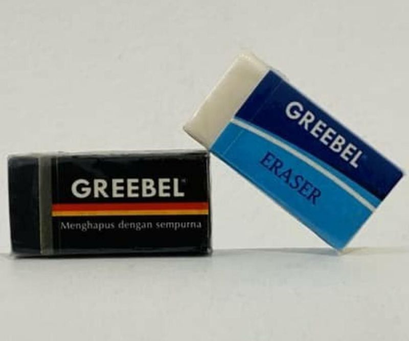 penghapus greebel - Putih