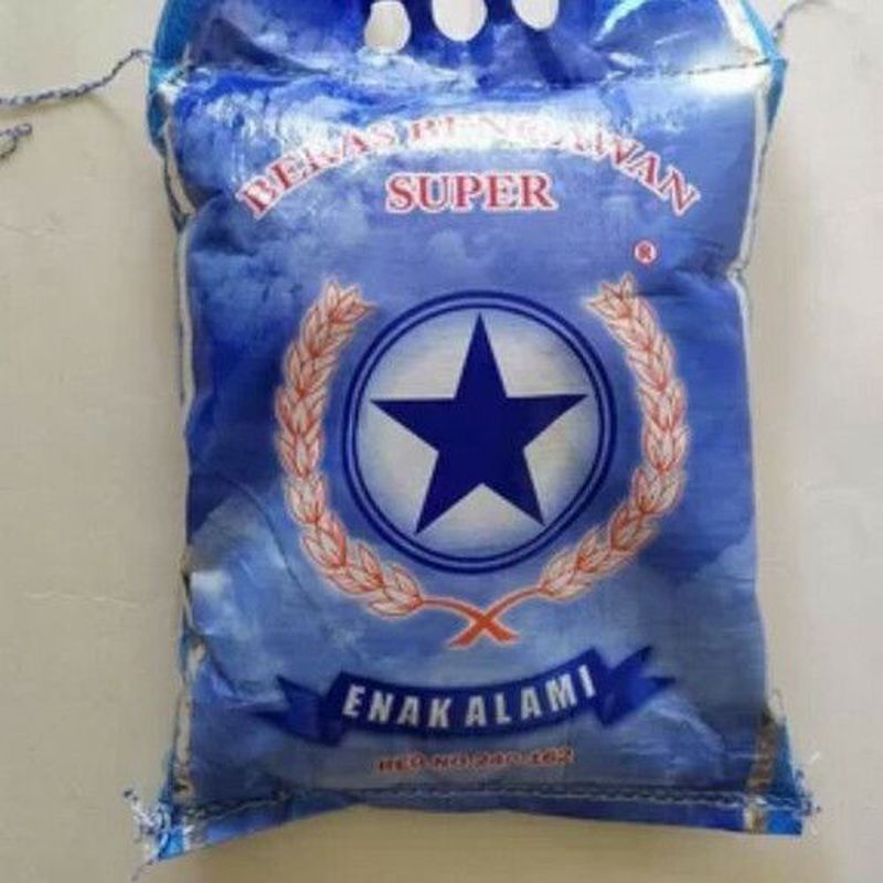 Beras Bintang Biru Enak
