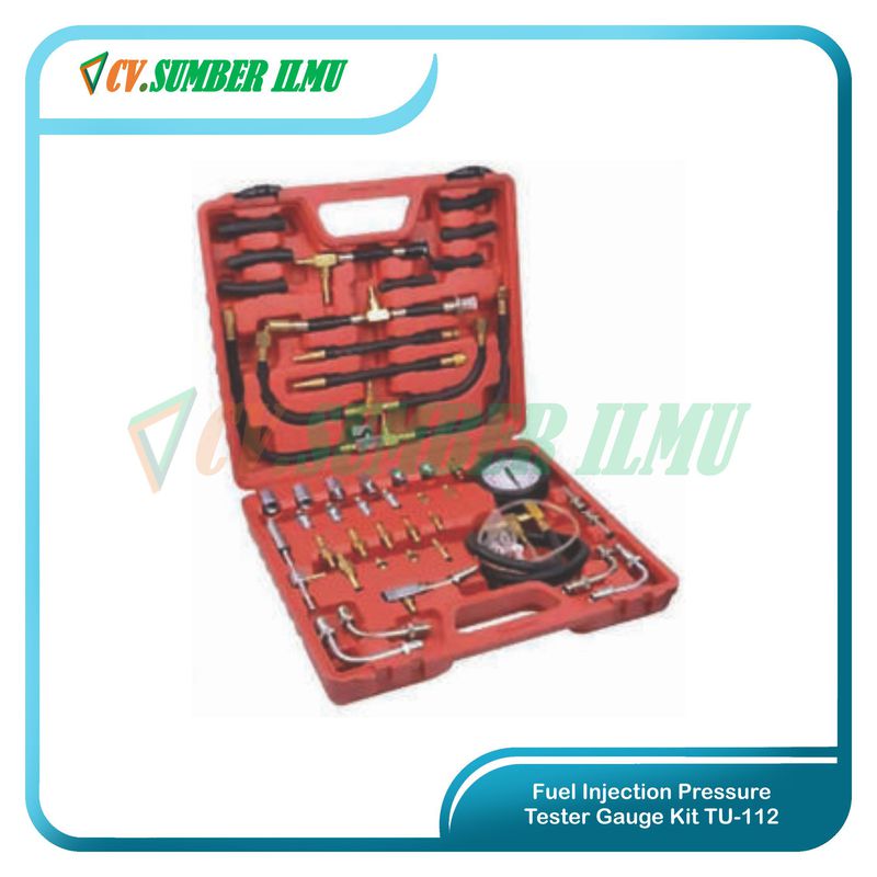 Fuel Injection Pressure Tester Gauge Kit TU-112