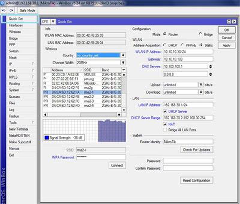 Program Setting Mikrotik