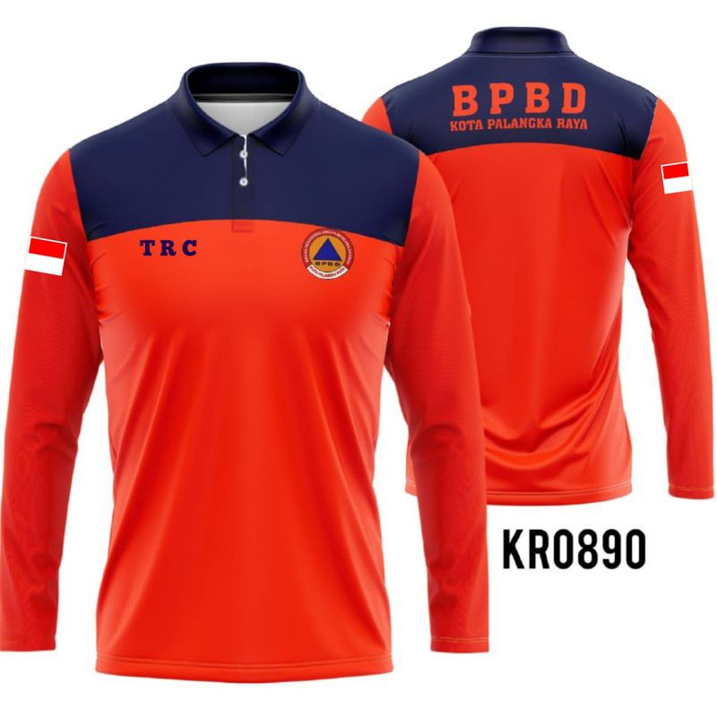 Baju Kaos Harian Lapangan BPBD - XXL