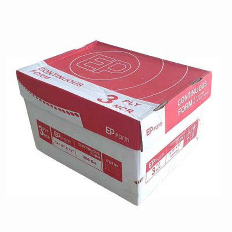 KERTAS CF CONTINUOUS FORM BESAR 3 PLY PUTIH EP FORM [EPFORMCFB3] (ATK)
