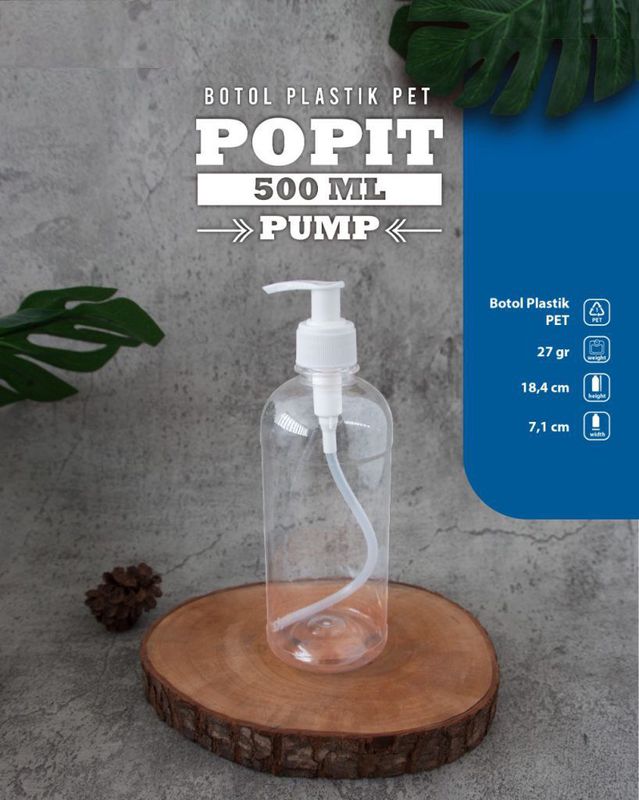Botol Pump 500 ml Kemasan Hand Sanitizer
