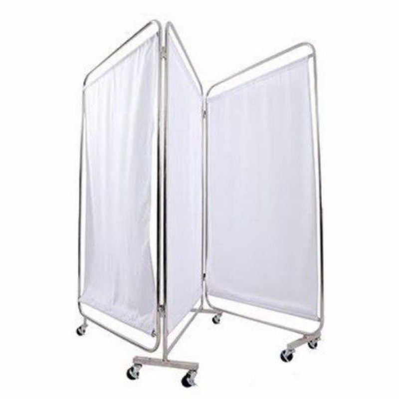 Bed Screen Besi 3 bidang Glom