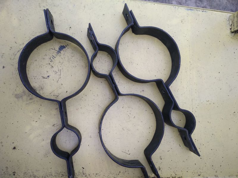 Plat Beugel Besi dan Baut Mor 14