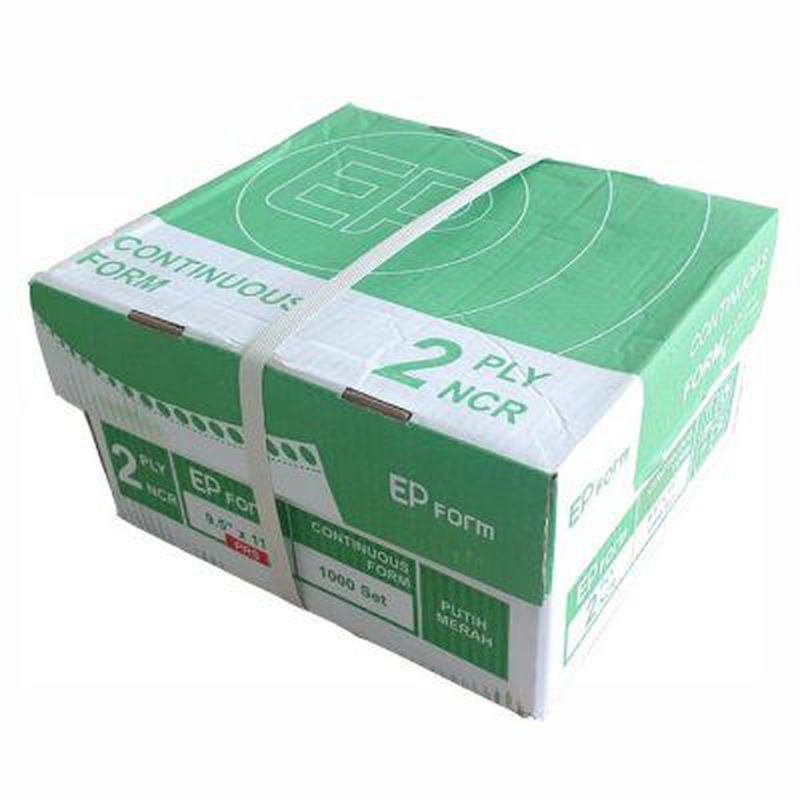 KERTAS CF CONTINUOUS FORM KECIL 2 PLY WARNA PERFORASI EP FORM ...