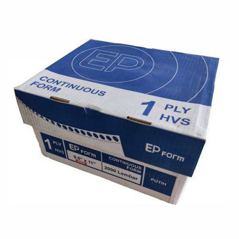 KERTAS CF CONTINUOUS FORM KECIL 1 PLY PERFORASI EP FORM [EPFORMCFK1/2 ...