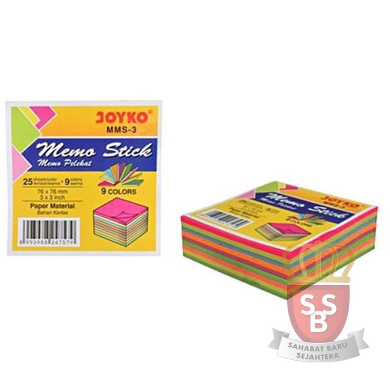 KERTAS MEMO STICK / POS IT JOYKO MMS - 3