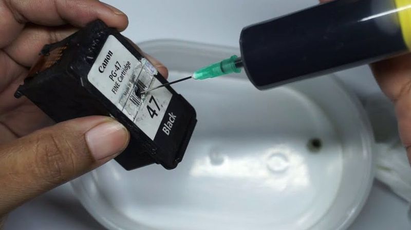 Refill Catridge Canon 47 Bk (Hitam)