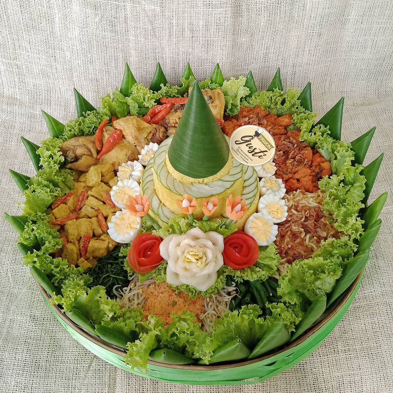 TUMPENG AYAM LODHO 10 PORSI